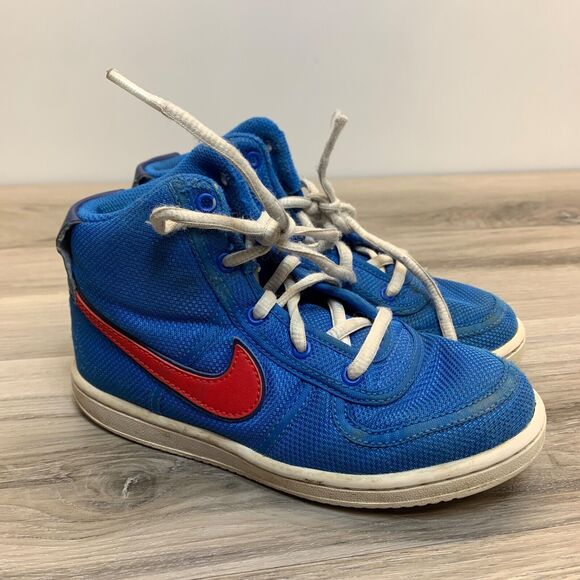 Nike | Shoes | Nike Vandal High Supreme High Top Blue Sneakers ...